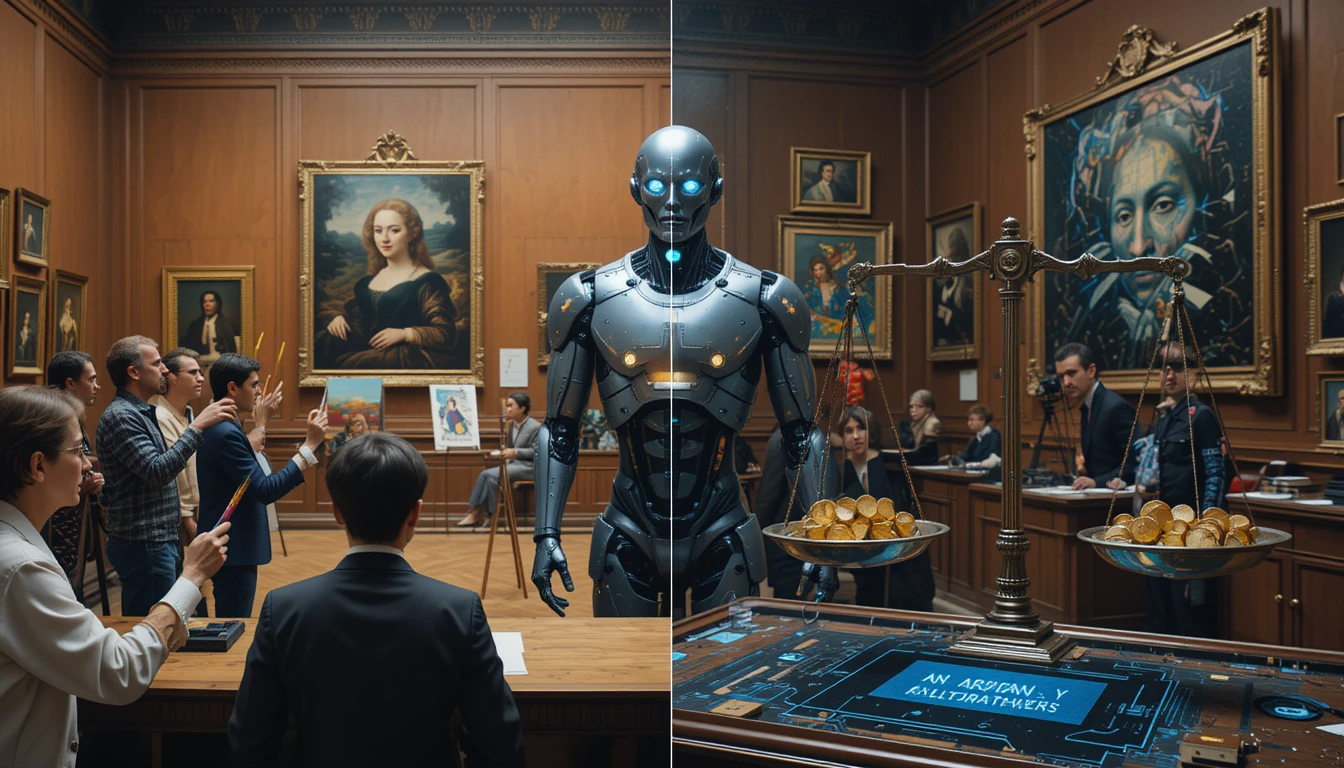 Who Owns AI Art? Copyright Lawsuits Decoded